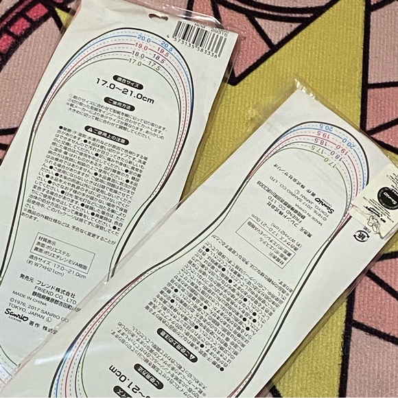Sanrio | Shoes | Sanrio My Melody My Sweet Piano Kids Shoe Insoles ...